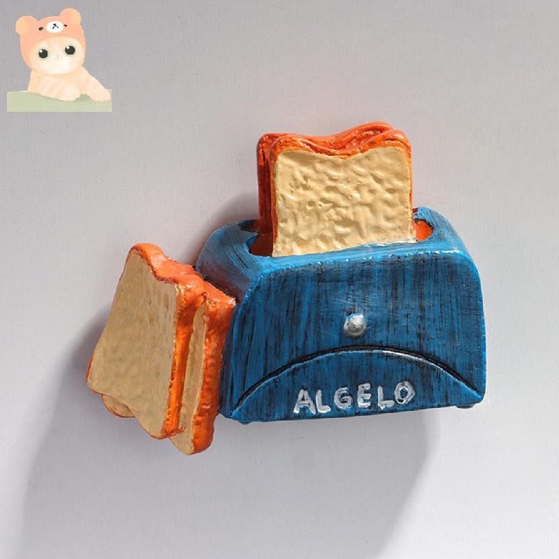 3D Food Refrigerator Magnets For Decorating Kitchen Refrigerator ...