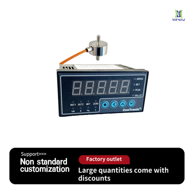 Double Bolt Force Weighing Sensor Mini Load Cell & LED Indicator ...