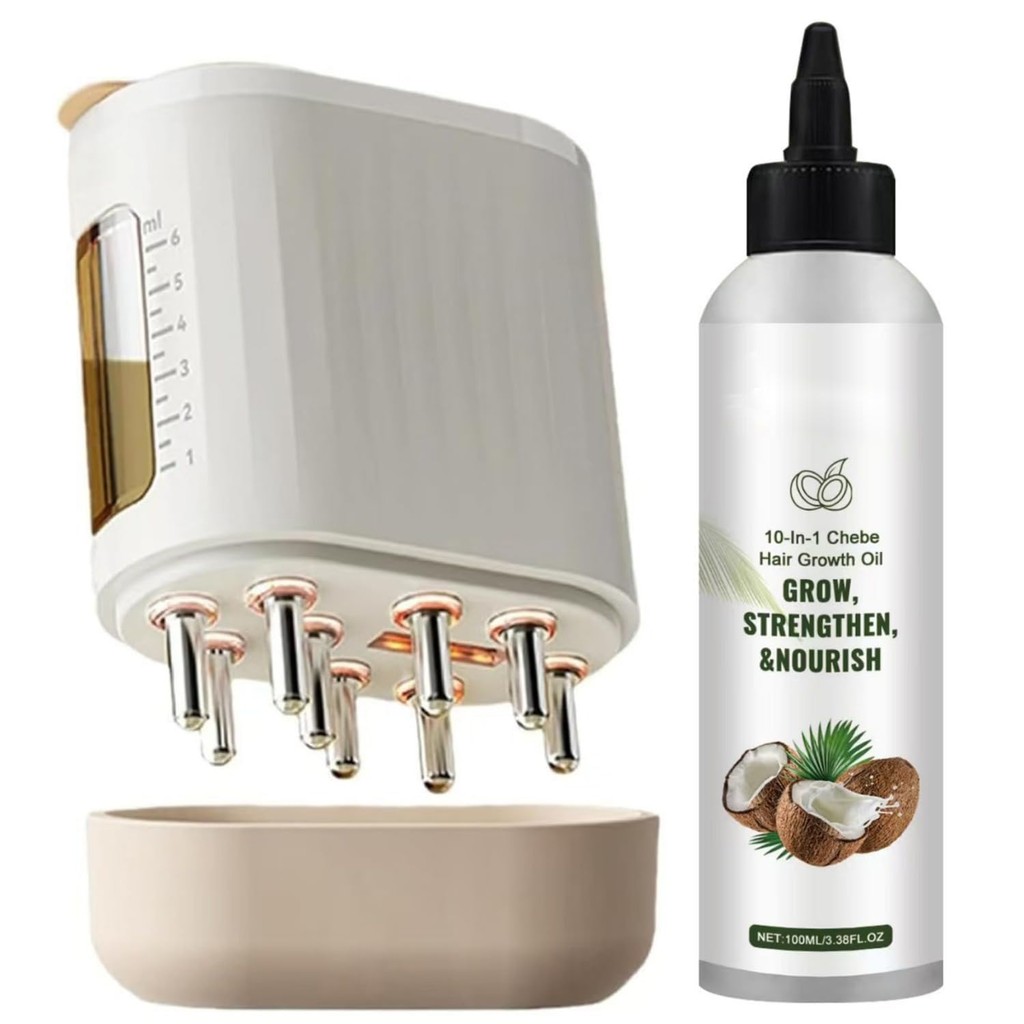 Electric Hair Oil Applicator for Hair Growth, Follicle Activator 3.0 ...