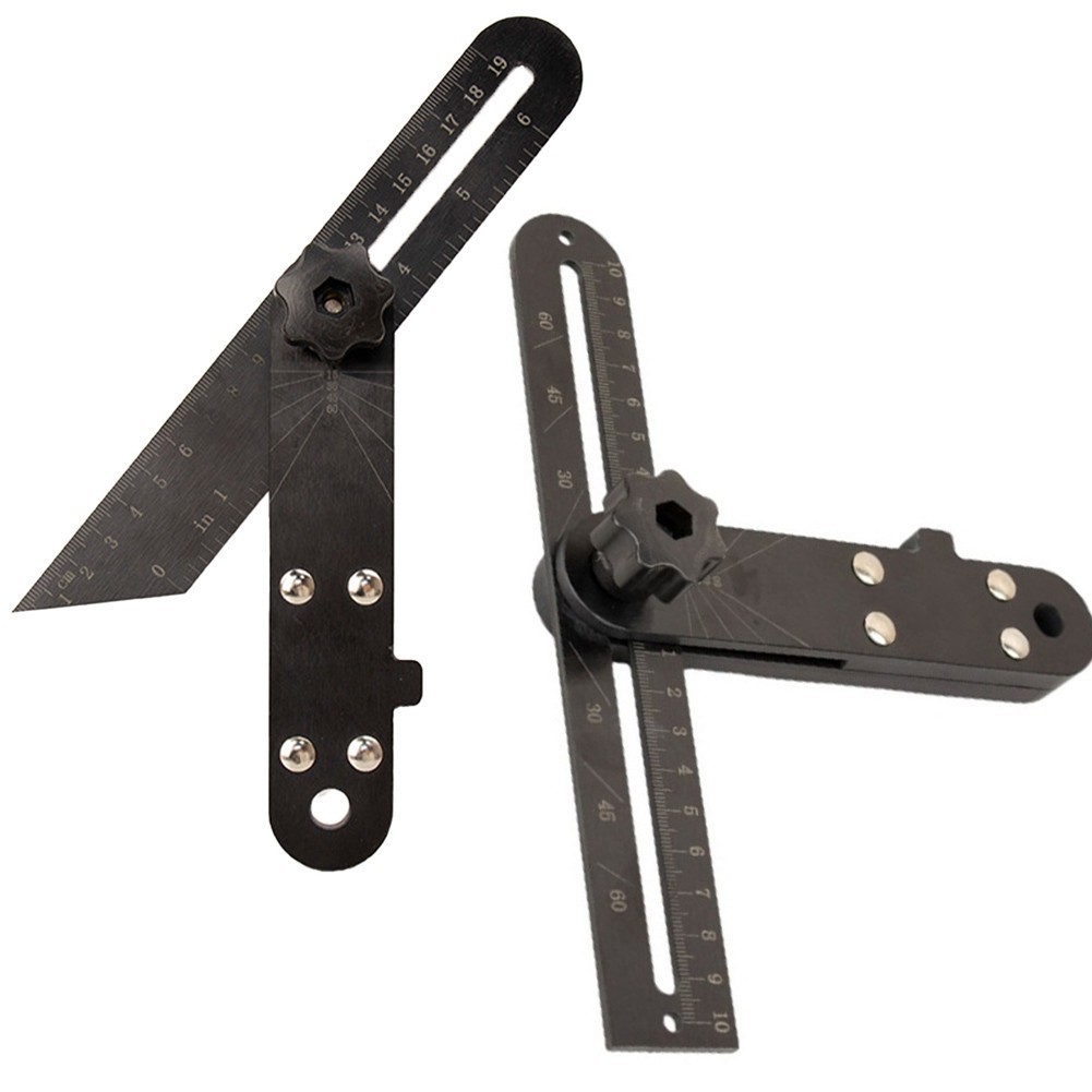 Multi-function Angle Ruler Line Marking Drawing Tool Movable Scribe ...