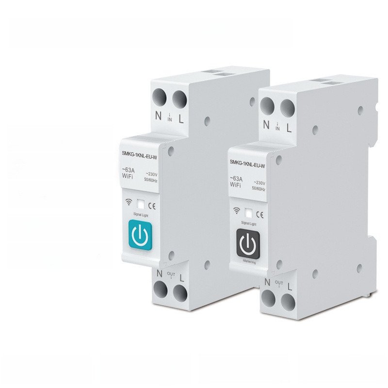 WIFI Graffiti Smart Circuit Breaker APP Remote Timing Meter Power over ...