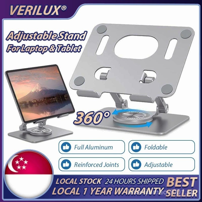 SG Stock Foldable Laptop Stand Ergonomic Notebook Stand Tablet Stand ...