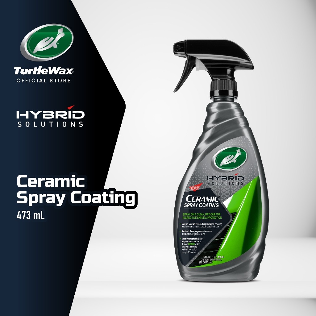 Turtle Wax - Hybrid Solutions Ceramic Spray Coating 473 Anti-Fungal ...