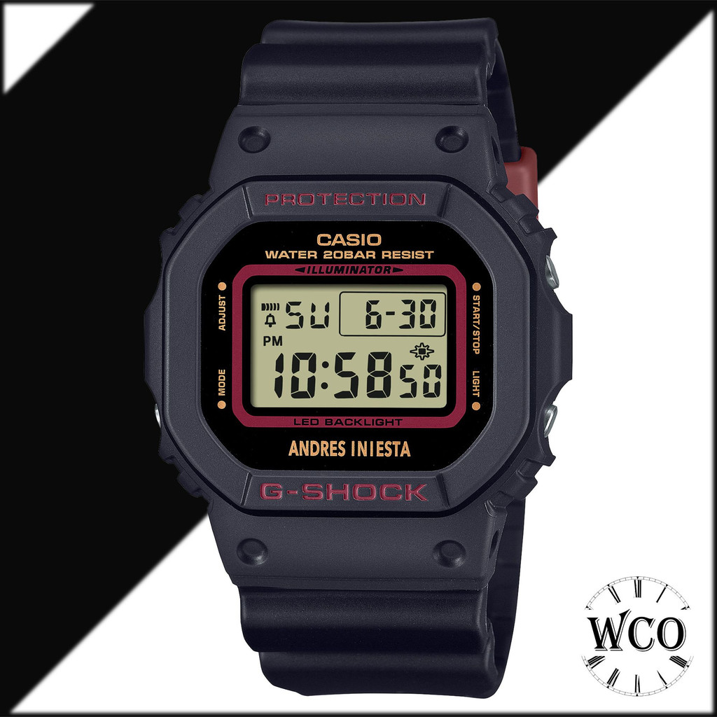 [WCO] DW-5600AI-1D x Casio G-Shock ft. Andres Iniesta Signature ...
