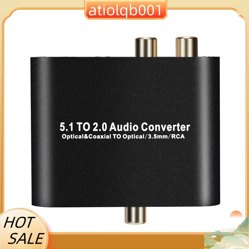 5.1CH to 2.0 Stereo Digital Audio Converter DTS/AC3 for Decoding SPDIF ...