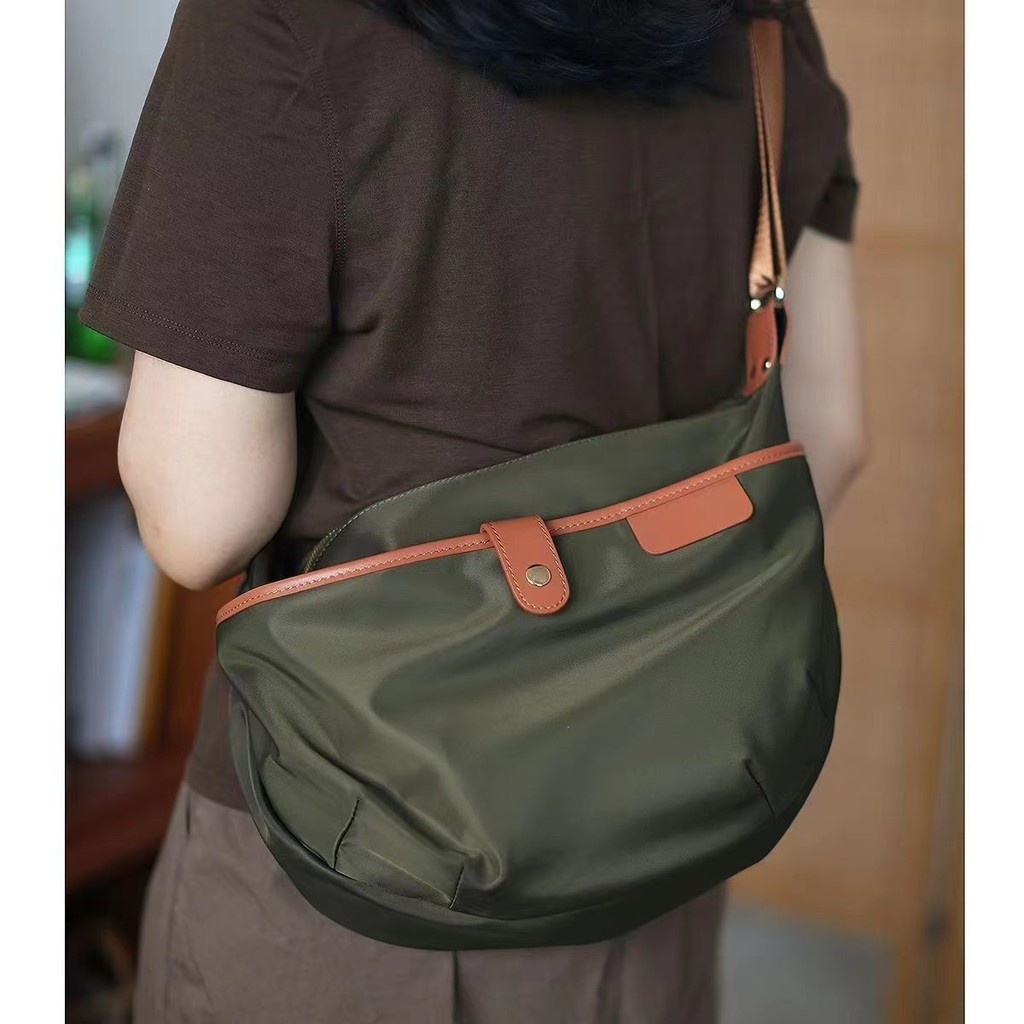 2025New Casual Oxford Cloth Bag Versatile Trendy Textured Nylon Multi ...