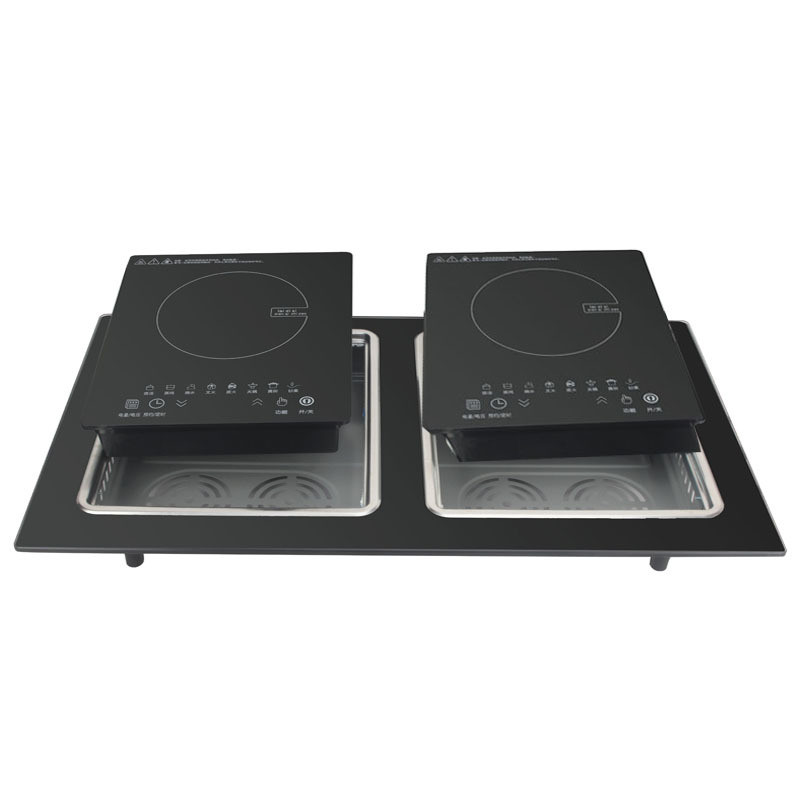 Built-in Induction Cooker One Electric One Ceramic Dual Stove ...