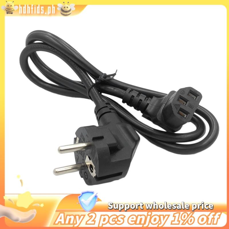 EU PDU AC Power Cord,European 3Pin Male Plug to IEC 320 C13 UP Angled ...