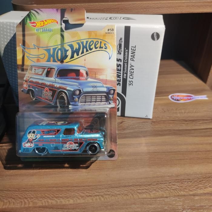 Hot wheels nft 55 chevy panel rlc convention hw cadillac skyline ...