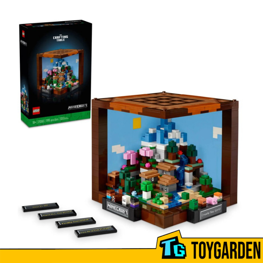 LEGO MINECRAFT 21265 The Crafting Table | Shopee Singapore