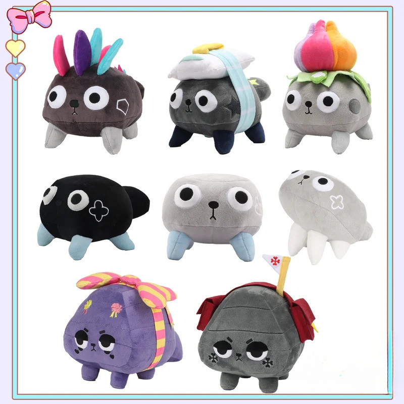 Kawaii Cartoon Plush Toy Dandys World Game Role Pebble Dog Loyal Bud ...