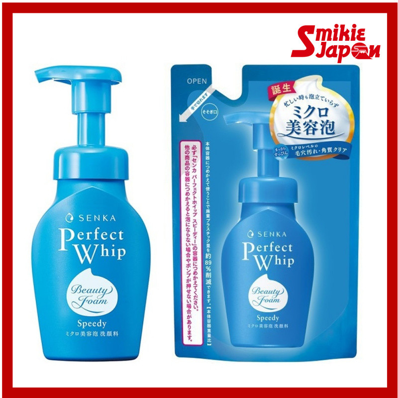 SENKA Perfect Whip Speedy Whip Beauty Foam 150ml | Refill 130ml 100% Genuine【Direct from Japan ...