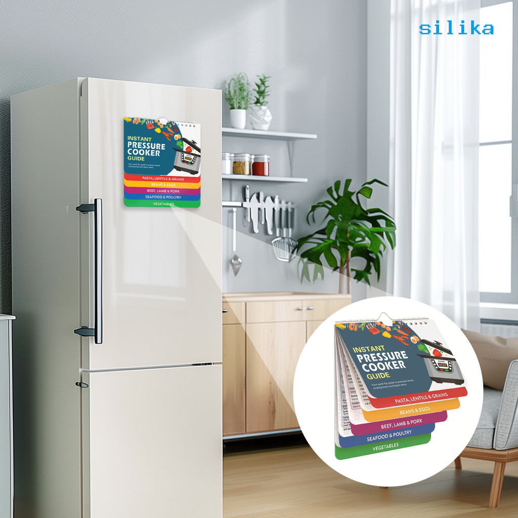 SILI_Cooking Guide Fridge Fryer Pressure Cooker Keto Food Cooking Guide Booklet Refrigerator ...