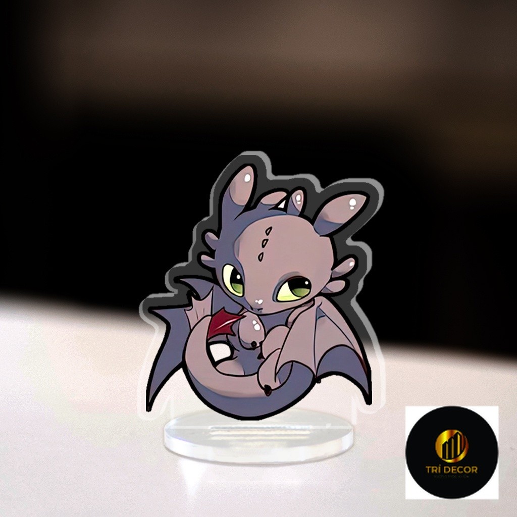 Mini model How to Train Your Dragon Standee Chibi How to Train Your ...