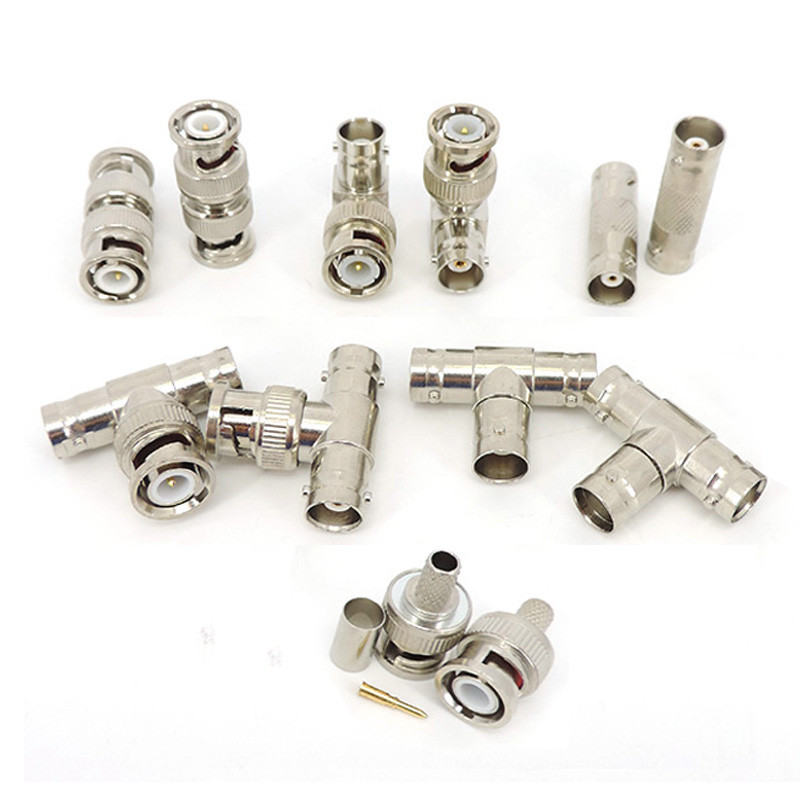 2way BNC male female to right angel BNC male female plug jack t type ...