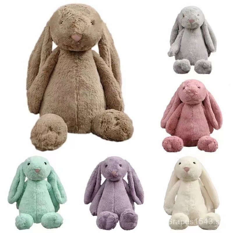 British Bonnie Rabbit Classic Influencer Plush Toy Cute Little White ...