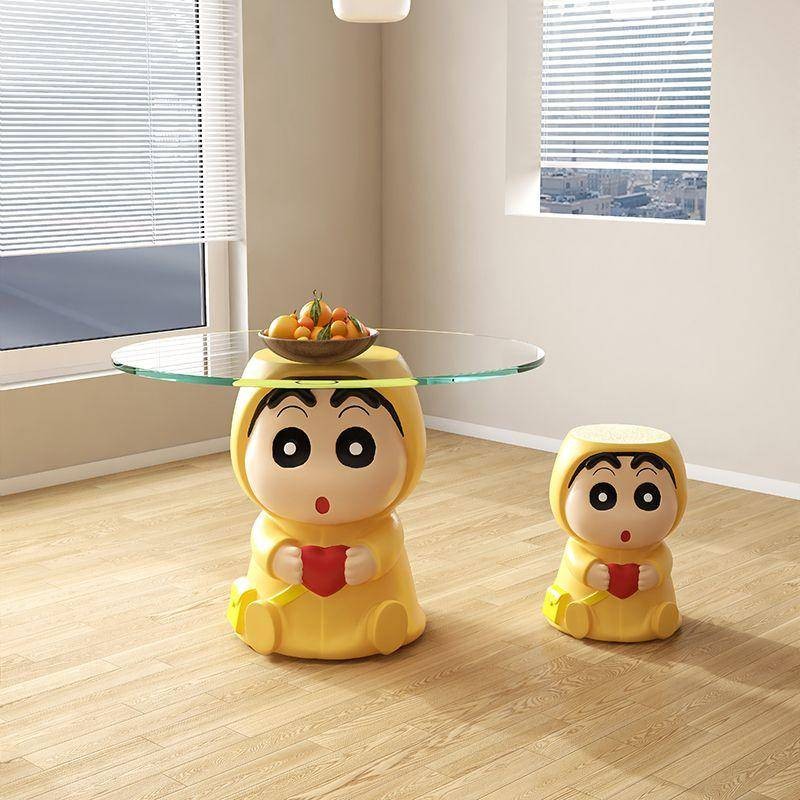 New Crayon Shin chan Tea Table with movable edges and corners, small ...
