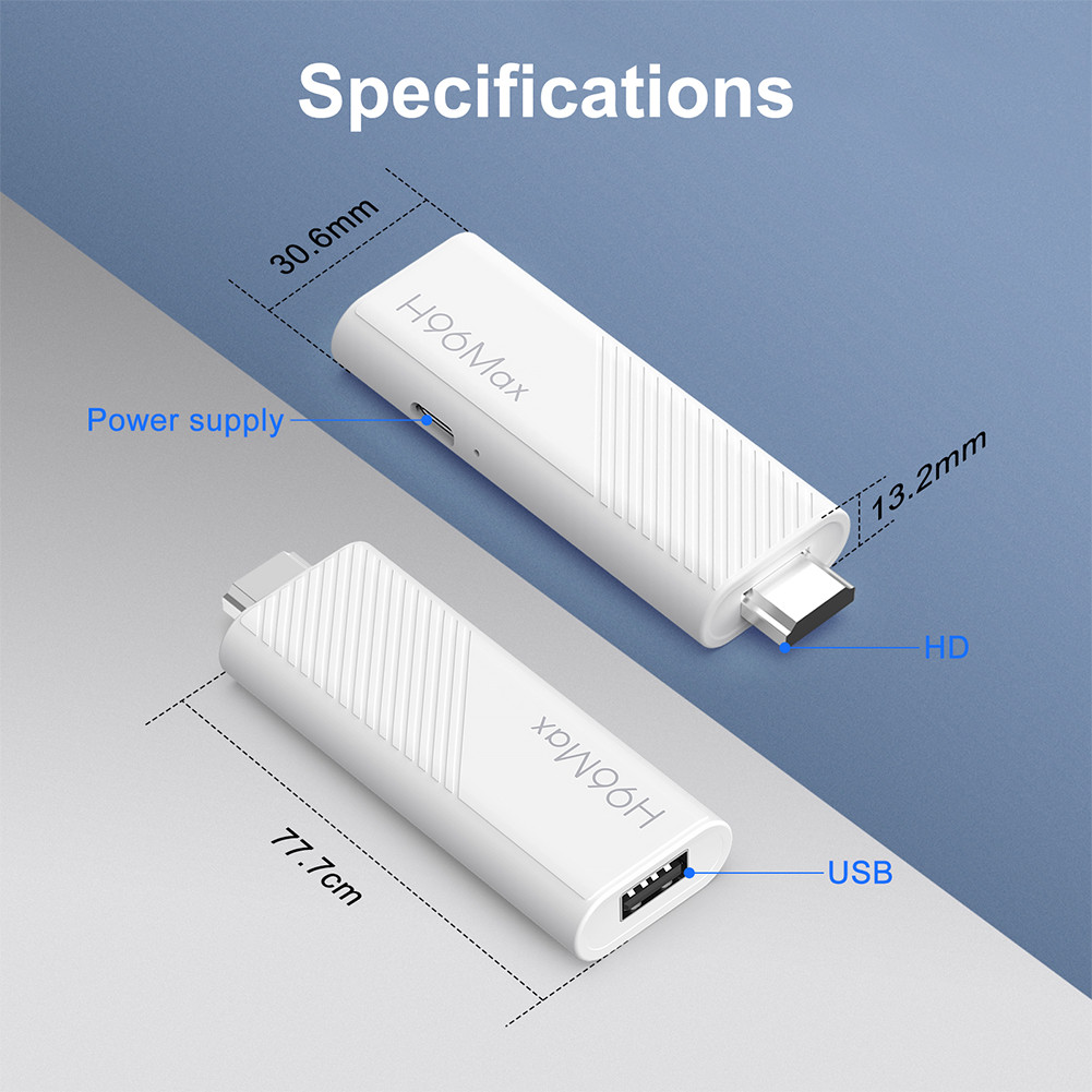 Android 14.0 TV Stick 4K Android TV Stick Allwinner H313 Quad Core with ...