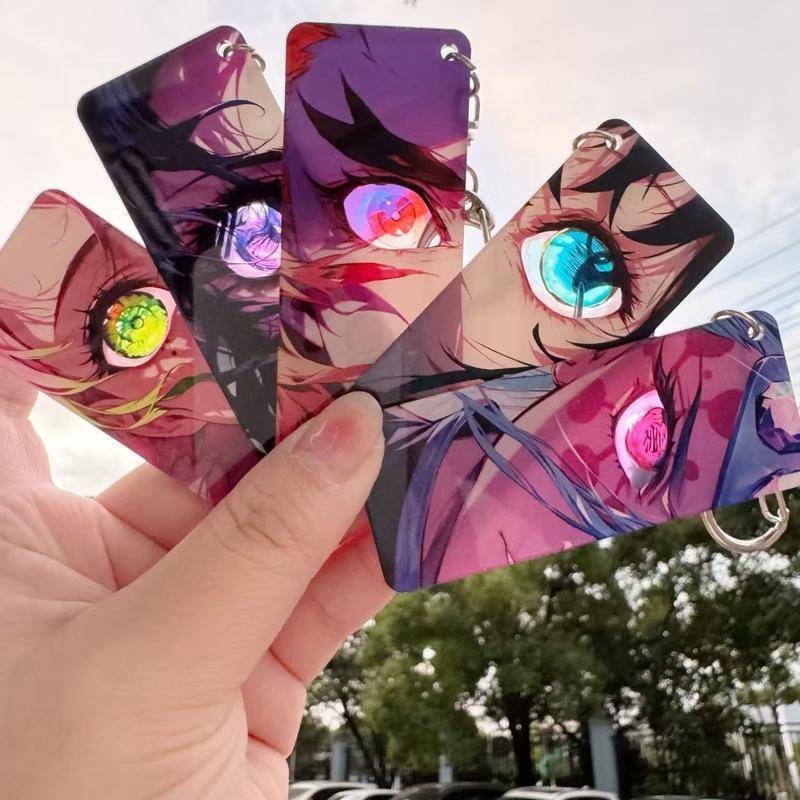 Anime Demon Slayer: Kimetsu No Yaiba Bookmark Acrylic Cards Nezuko ...