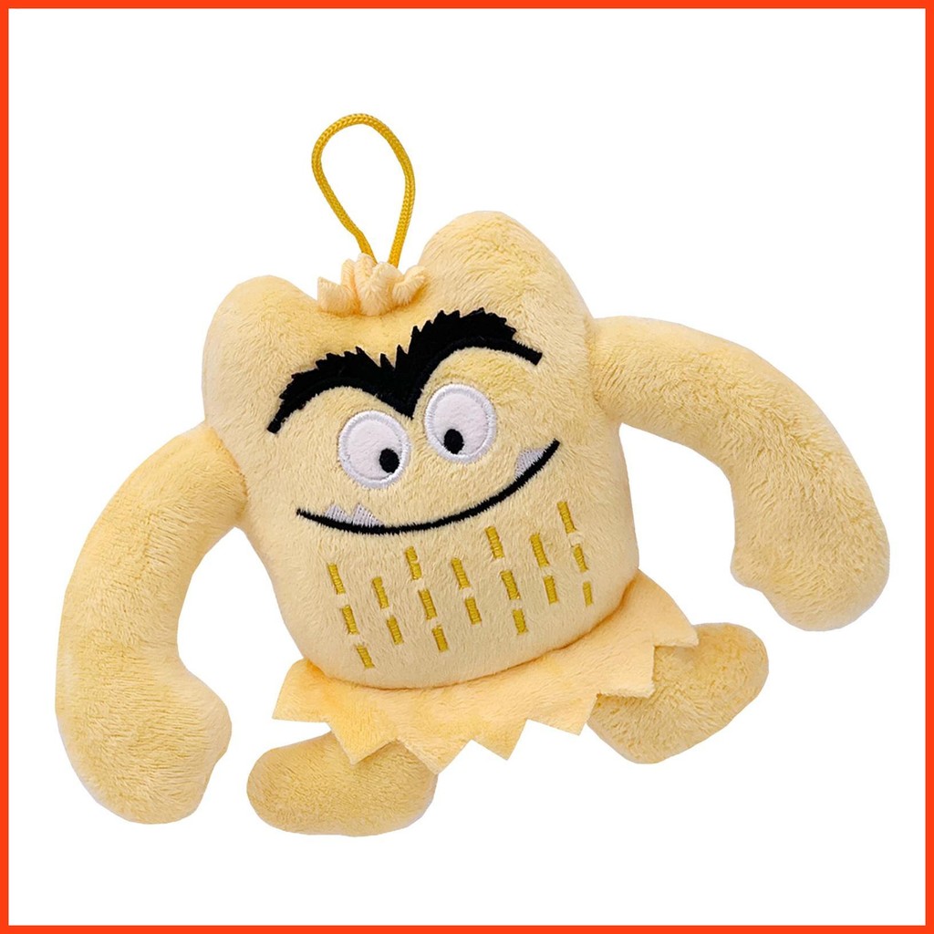 For The Colour Monster Plush Charm Plush Cute Backpack Keychains ...