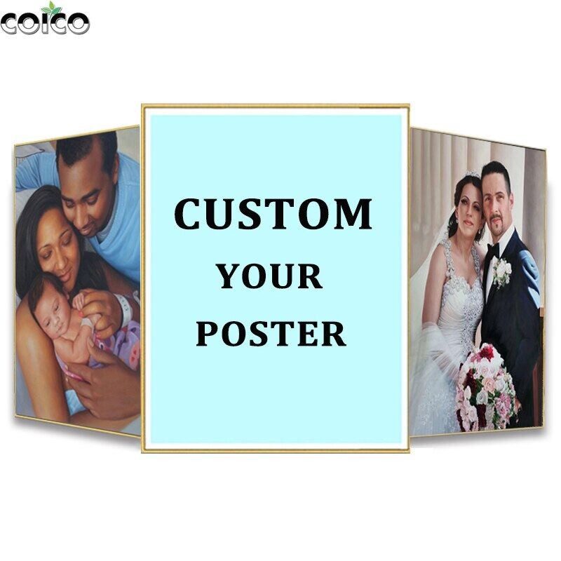 Large Poster Custom Canvas Print Poster with Frame Large Size Your ...