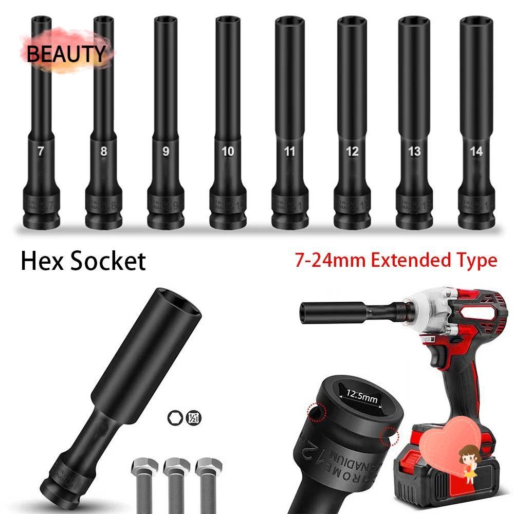 BEAUTY 1Pcs 1/2inch Hex Socket, Hand Tool Spanner Converter Reducer ...