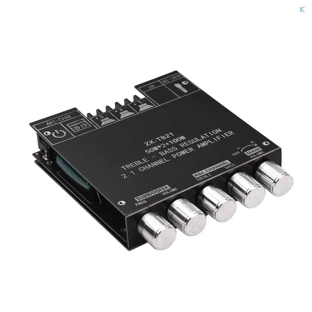 2.1 Channel Subwoofer Power Amplifier Module DIY Kit 50Wx2+100W Treble ...