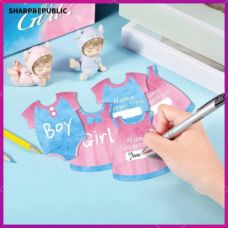 [Sharprepublic] Gender Reveal Collection Box Baby Shower Decorations ...