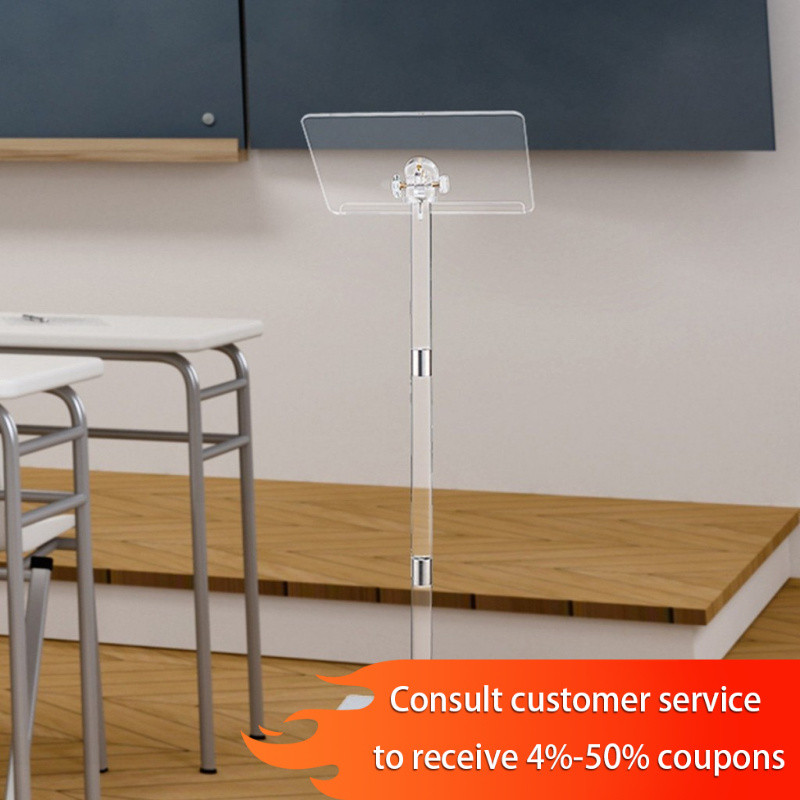 Acrylic Transparent Small Podium Classroom Conference Rostrum Concert ...