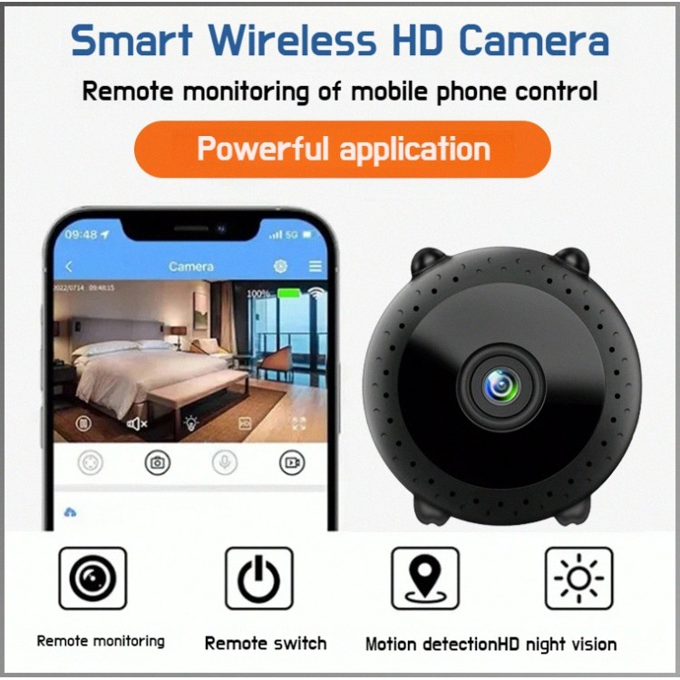 Surveillance Camera Wireless Camera Wireless Network Camera Wide-Angle ...