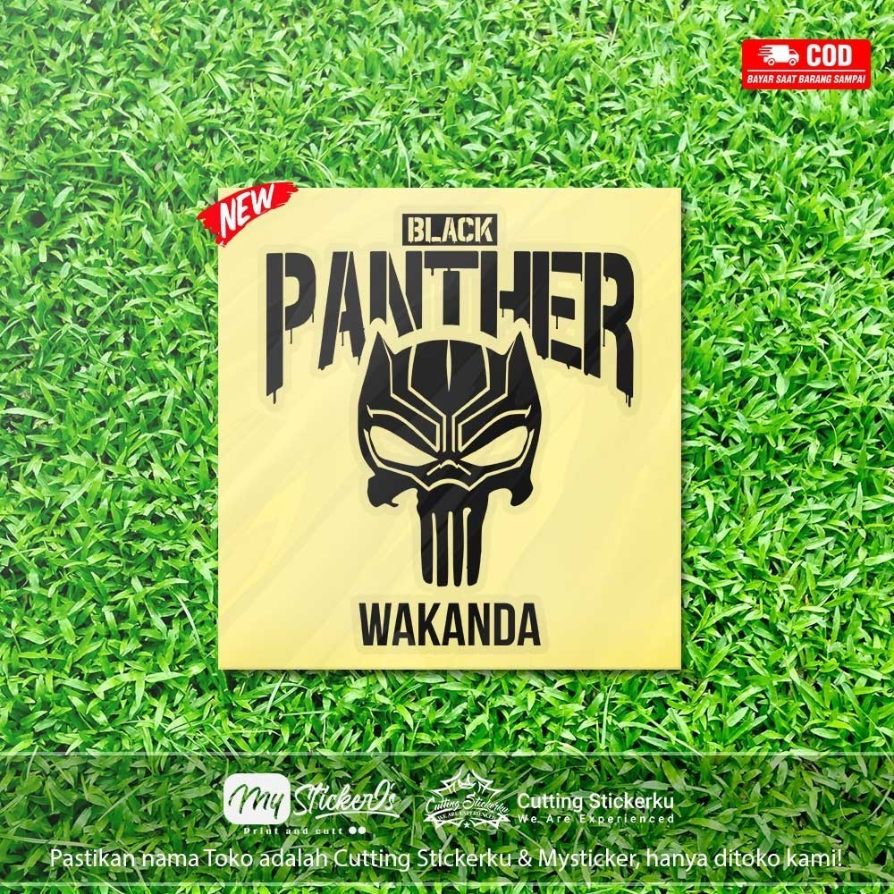 Flash Print - Cutting Wakanda Black Panther Stickers, Cool Marvel ...