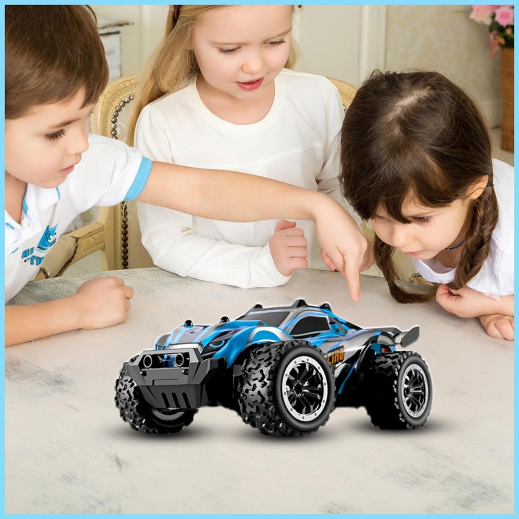 Remote Control Truck Race Toy Car with Lights 2.4 GHZ Car Toy for ...