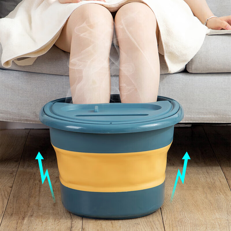 Accor Folding Foot Bath Barrel Feet-Washing Basin Foot Bath Tub ...