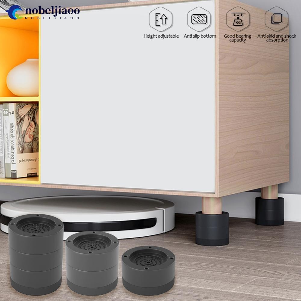 NOBELJIAOO Washing Machine Anti Vibration Pads Lifting Rubber Feet Anti ...