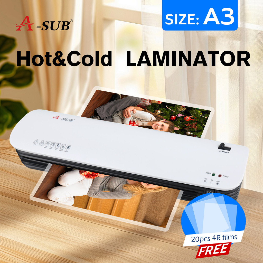 【A3 Hot&Cold Laminator】A3 Laminator/Laminating machine (Local 6months ...