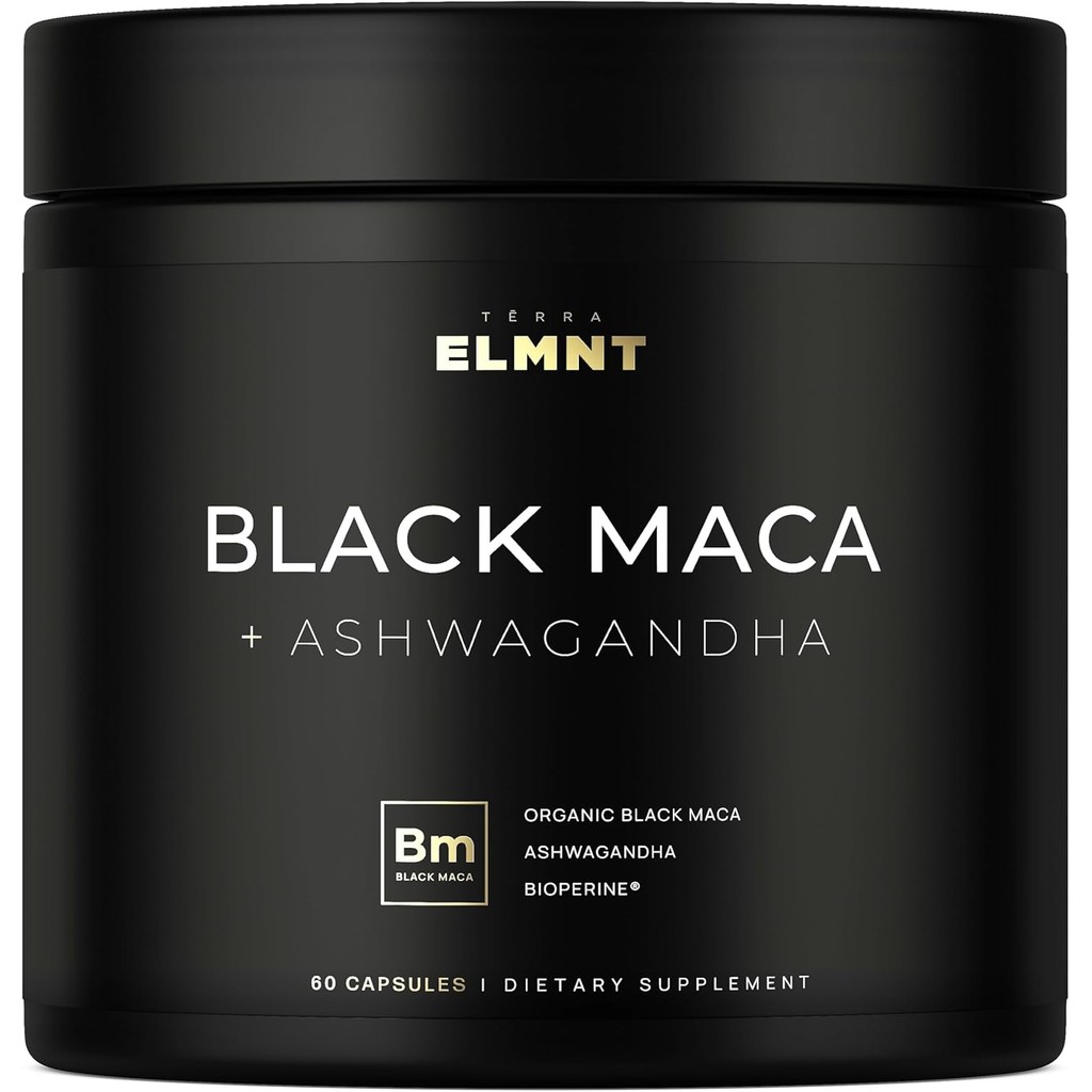 ELMNT 40,000mg 40x Strength Organic Black Maca Root + Ashwaganha - #1 ...