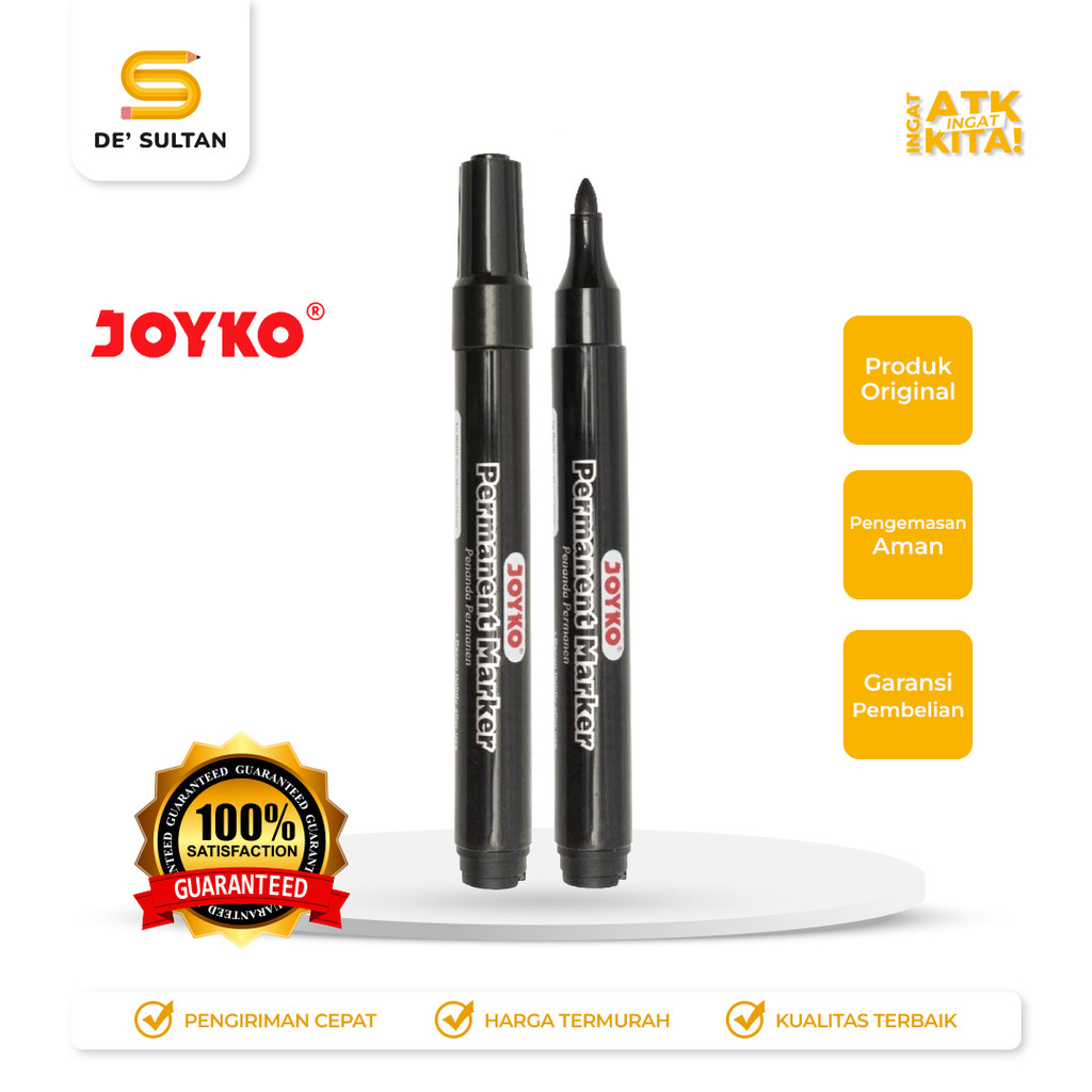 JOYKO PERMANENT MARKER PM-34 (1LSN/12PCS) | Shopee Singapore