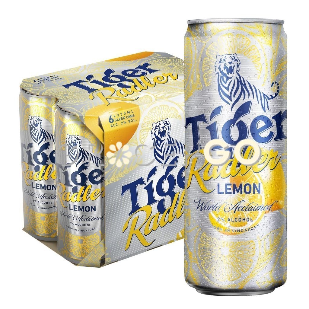 Tiger Radler Lemon (6 x 330ml) | Shopee Singapore