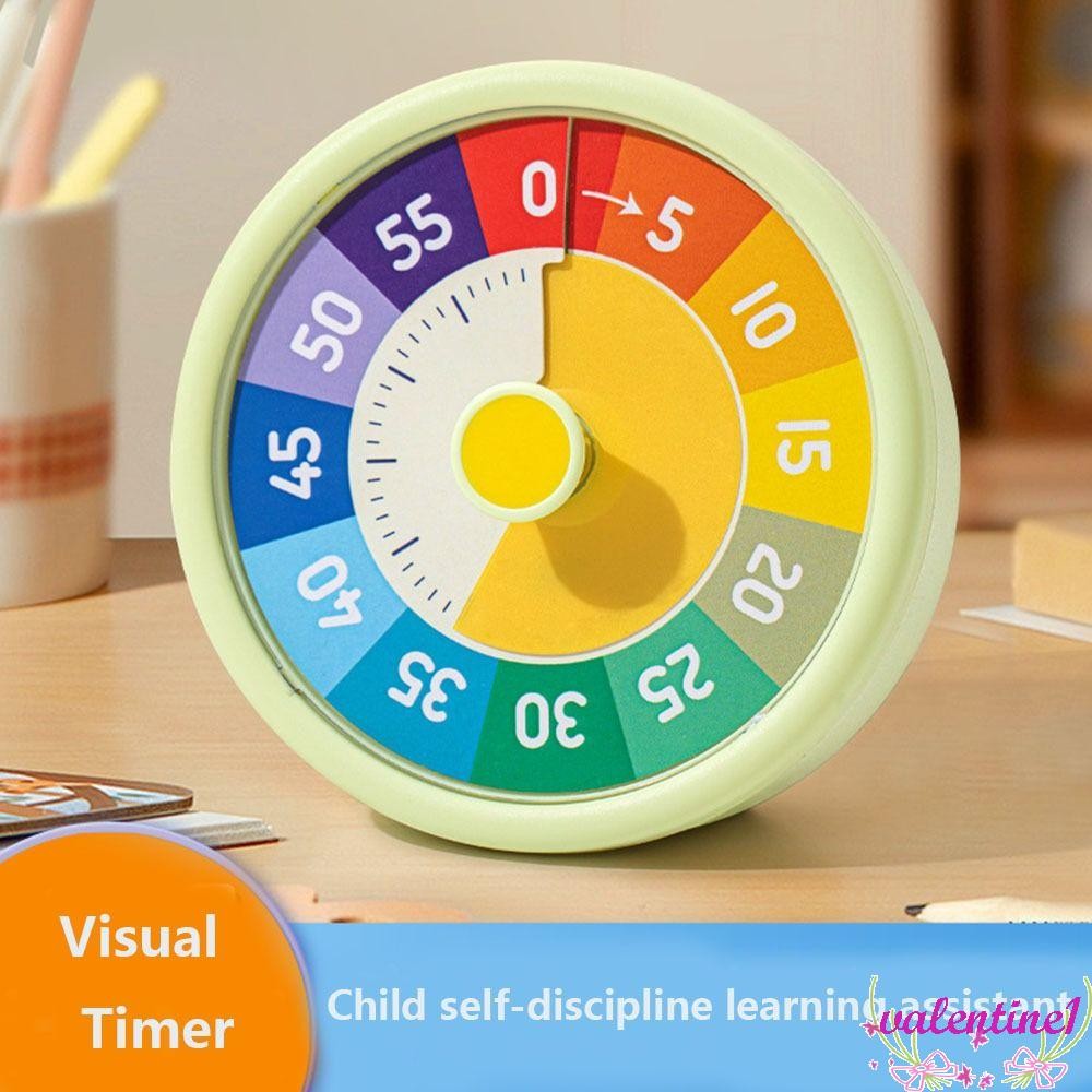 VALENTINE1 Visual Timer, 60 Minutes Silent Countdown Timer ...