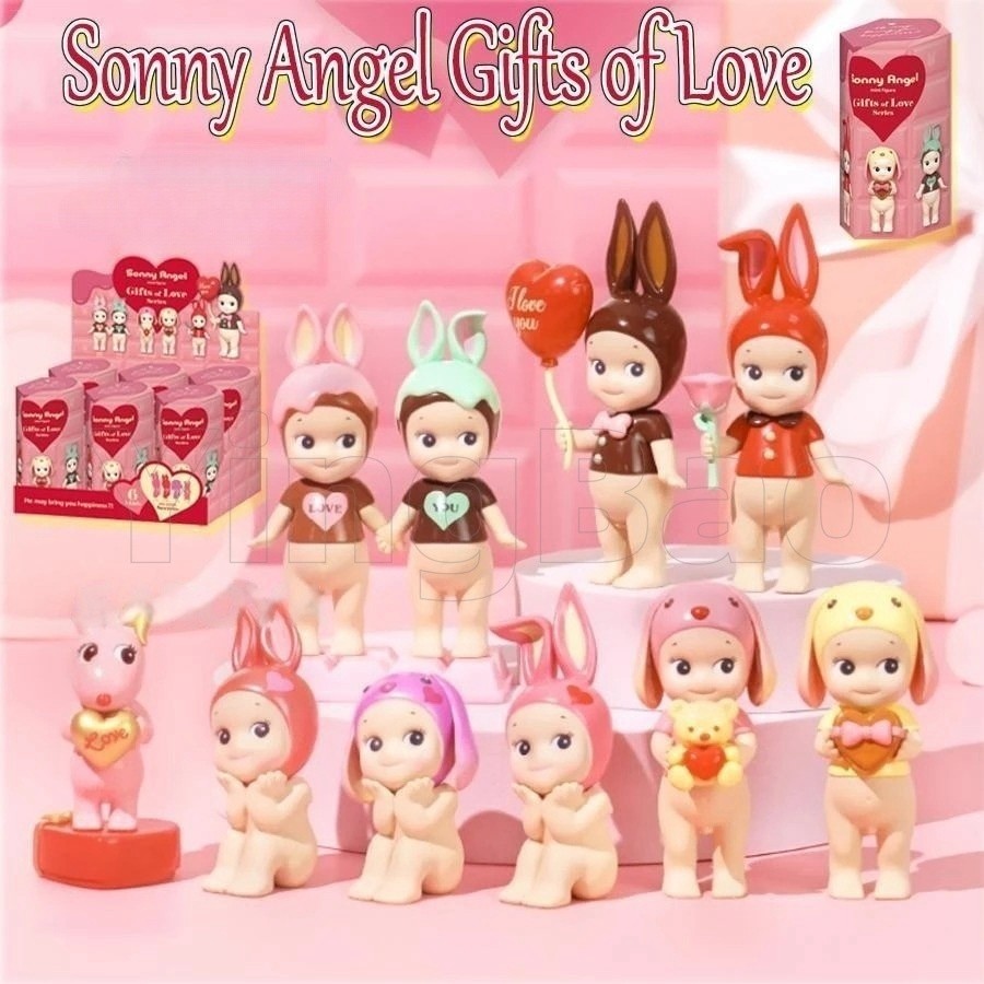Sonny Angel Gifts of Love Series Blind Box Toys Doll Cute Anime Action ...