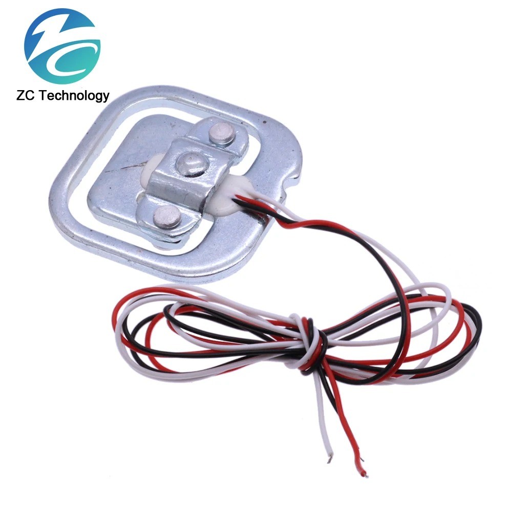 50kg Body Load Cell Weighing Sensor Resistance Strain Half-bridge Total ...