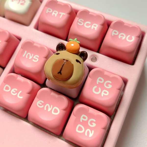 keycaps keycaps custom Kapibara Keycap Unique Keycap Mechanical ...