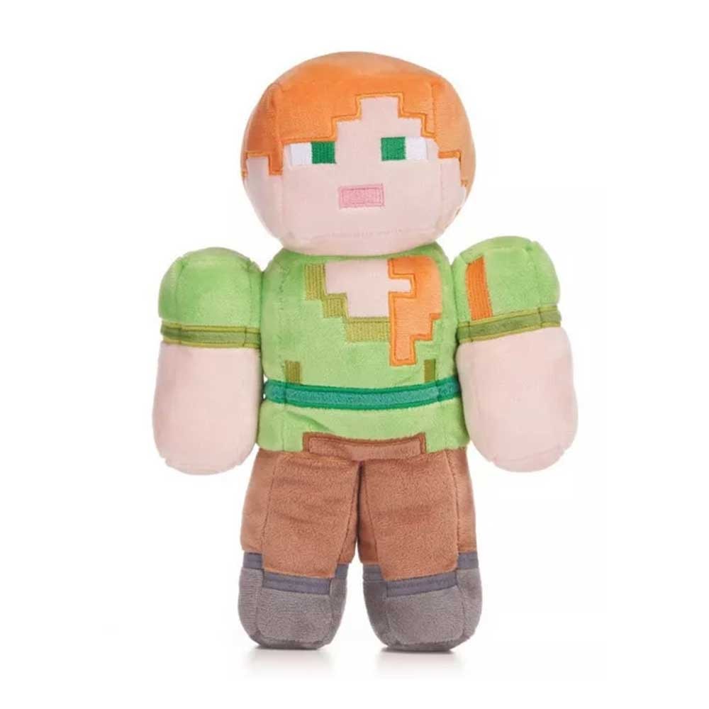 NEW 12" MINECRAFT SOFT TOYS MINECRAFT MOVIE STEVE MOB AXOLOTL PLUSH ...