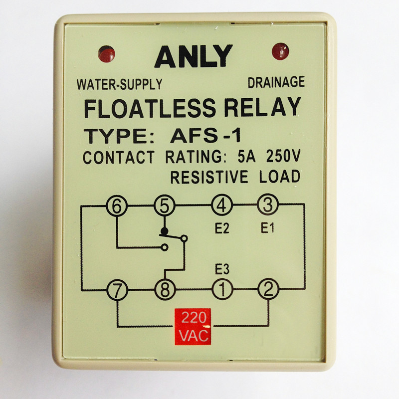 Anliang ANLY AFS-1 AFR-1 Liquid Level Relay Water Level Liquid Level ...