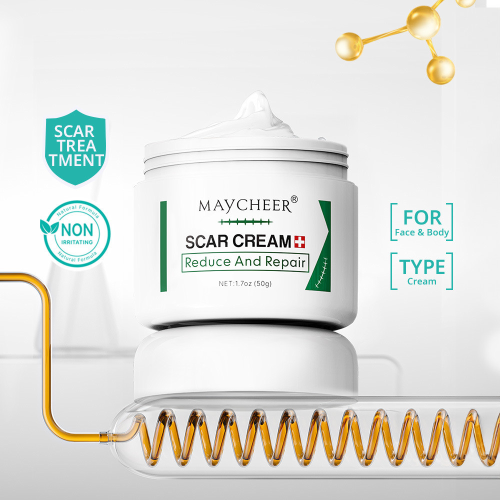 MAYCHEER Scar Cream Post-operative Fade Scar Skin Stretch Mark Ointment ...