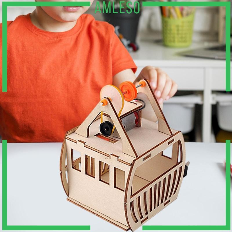 [Amleso] DIY Wooden Science Experiment Model Kits Educational Model ...