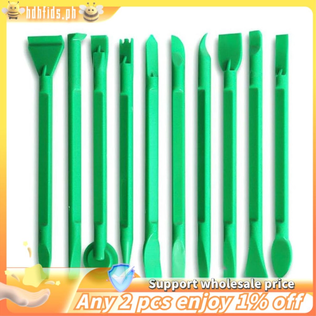 10 in 1 Double Head Plastic Pry Opening Tool Spudger for Mobile Phone ...