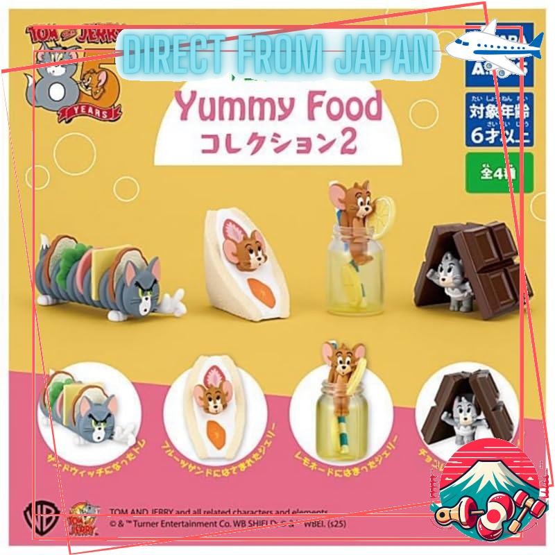 Takara Tomy Arts Tom and Jerry Yummy Food Collection 2 Full Complete ...