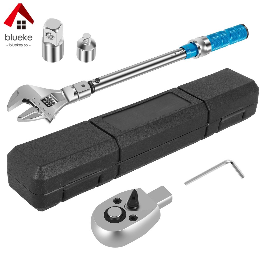 Adjustable Torque Wrench Steel Open End Torque Wrench Interchangeable ...