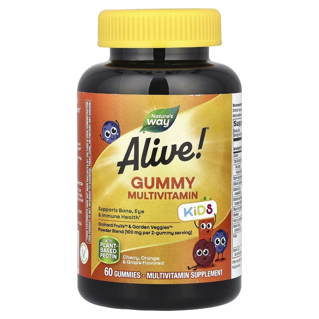 Nature's Way Alive! Children's Premium Chewable Multivitamin 120 ...
